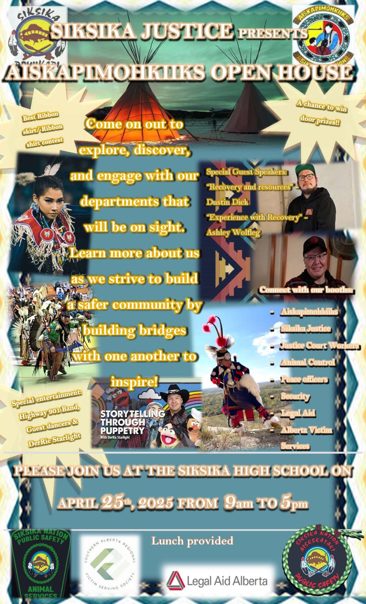 Siksika Justice Hosts Aiskapimohkiiks Open House – April 25th, 2025 ...